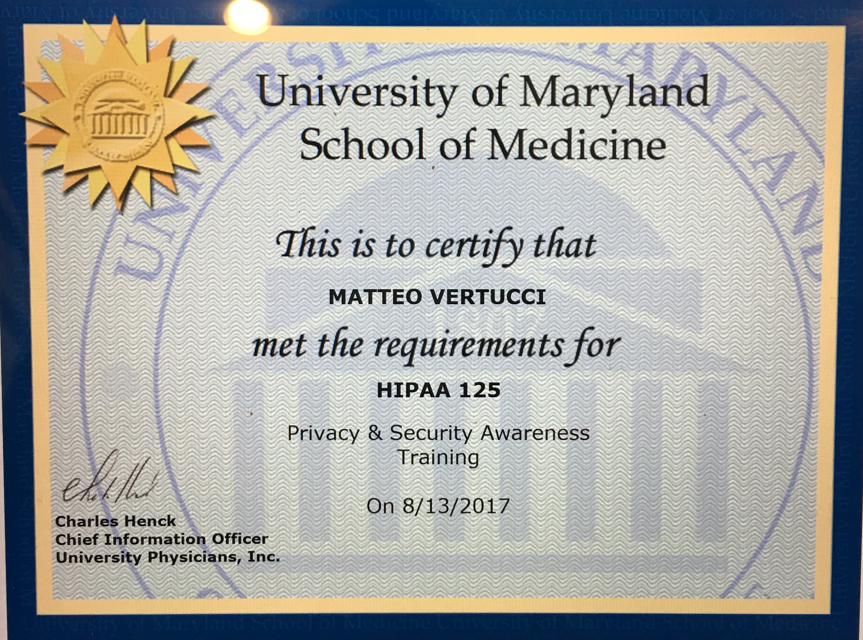 Matteo Vertucci, PT, DPT - Physical Therapist at True Sports Physical ...