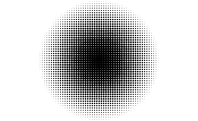 Adobe Illustrator Halftone Circles Vector Pack