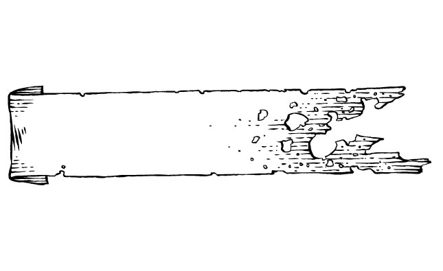 The Tattered Adobe Illustrator Scroll Banner Vector Pack