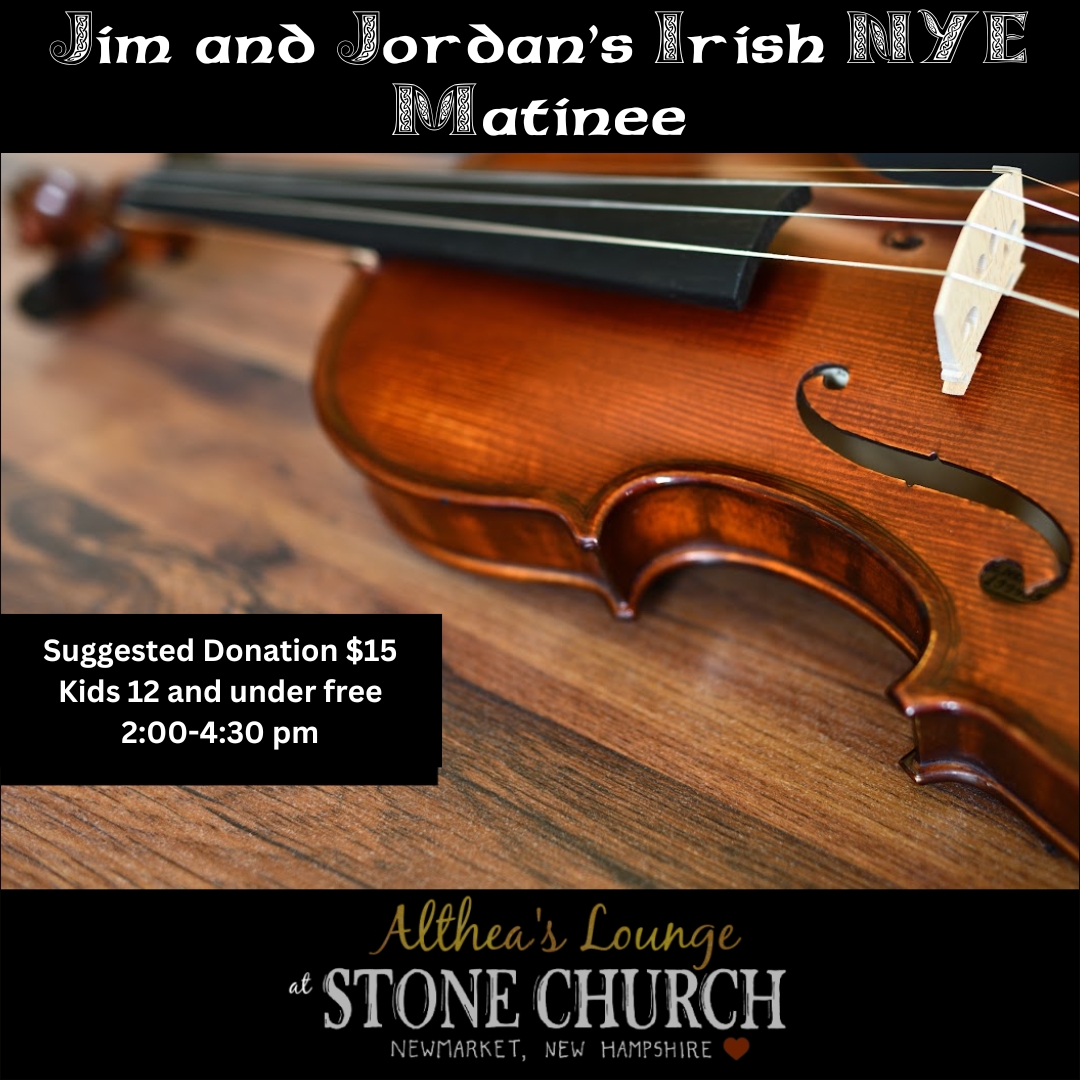 Jim & Jordan's NYE Irish Matinee - MusicIDB.com - The Music Industry ...