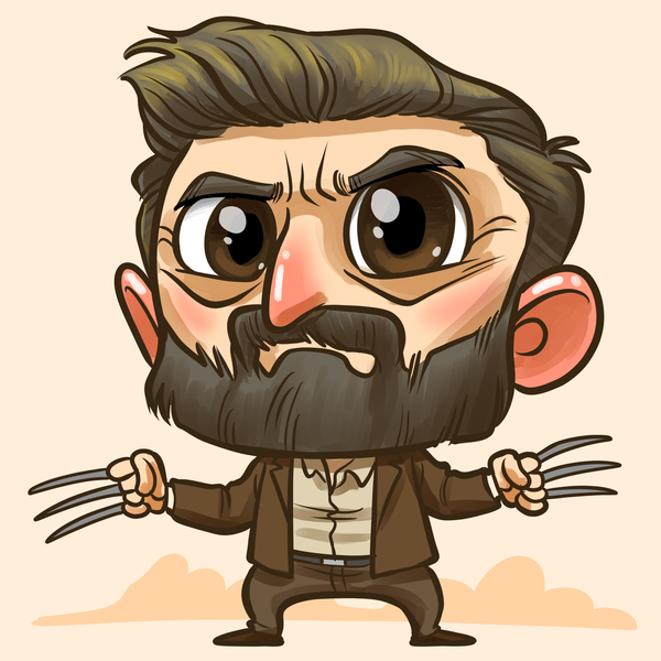 chibi style portrait - Artists&Clients