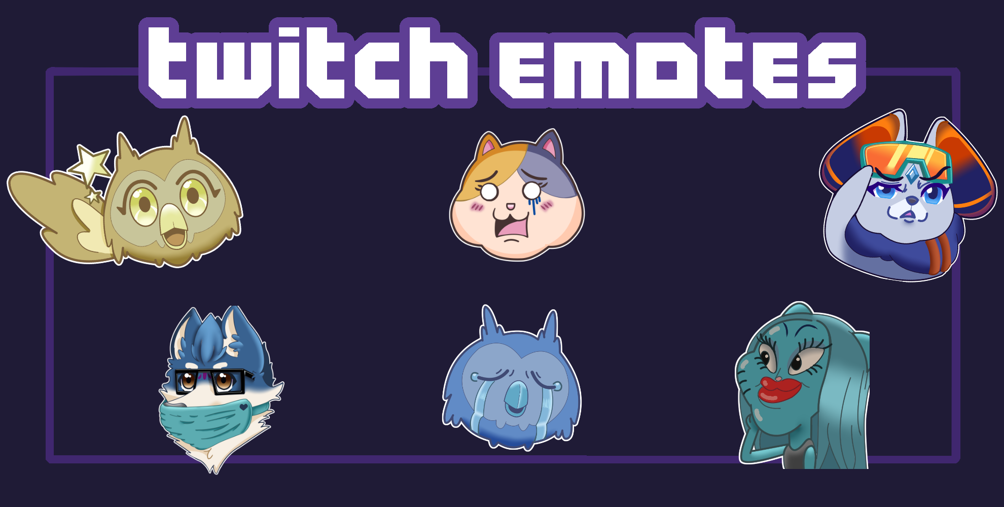 Twitch Emotes - Artists&Clients