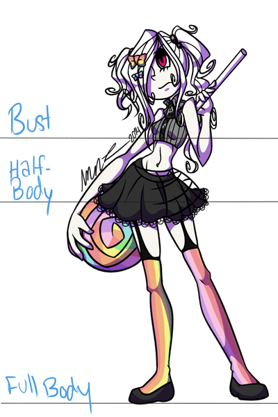 Digital Simple Shade - full body - Artists&Clients