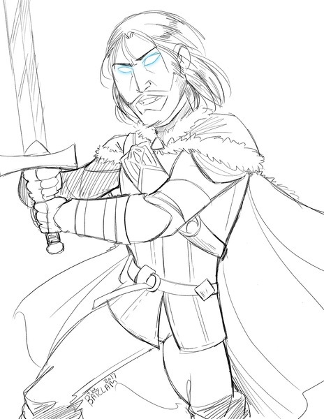 Waist Up Sketch - Artists&Clients