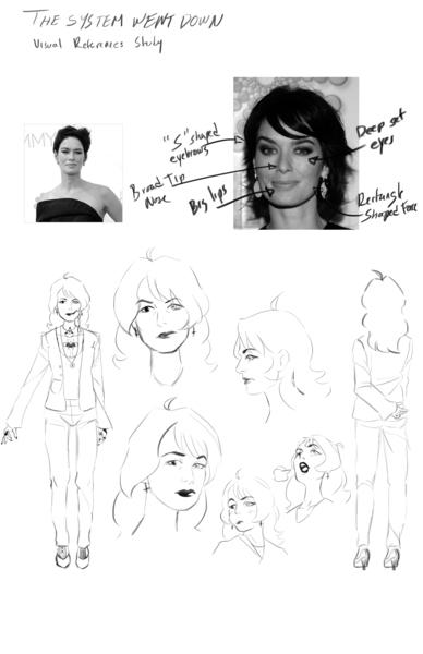 Character Reference Sheet - Artists&Clients