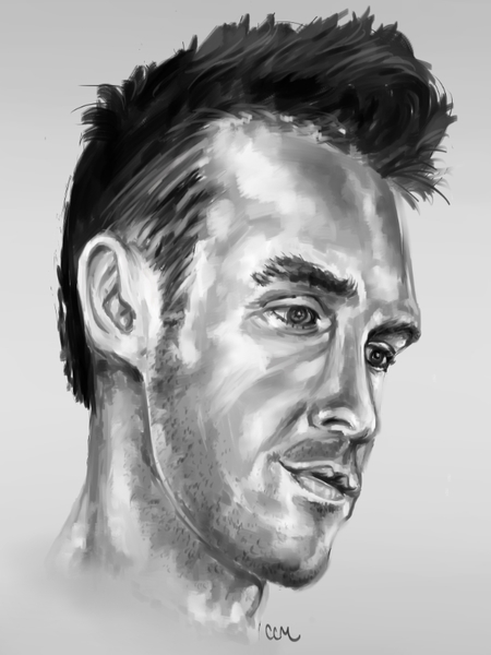 Grayscale Portrait - Artists&Clients