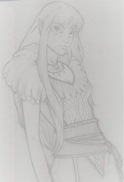 Half body/portrait sketch - Artists&Clients