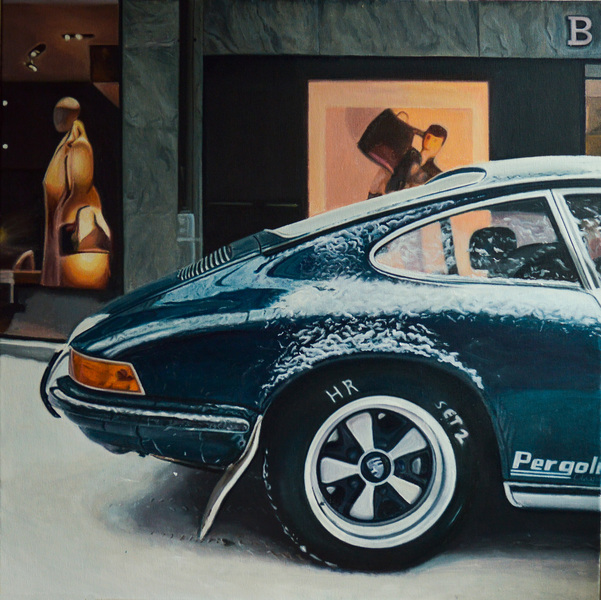 Realistic car paintings - Artists&Clients