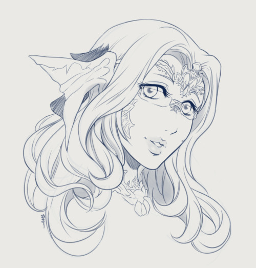 Bust Sketch - Artists&Clients