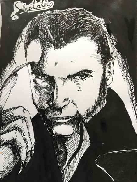 Ink portrait - Artists&Clients