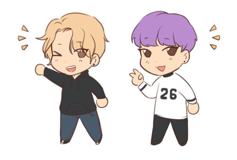 Simple Colored Chibi - Artists&Clients