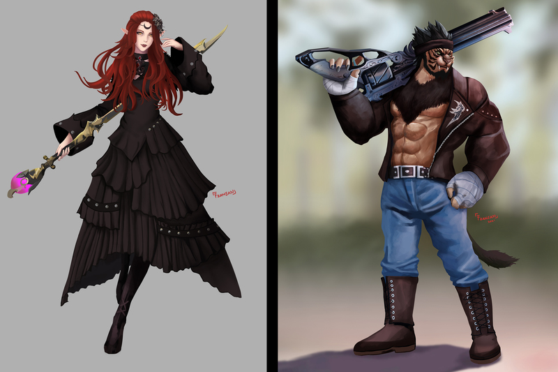 World of Warcraft Full Body Character - Artists&Clients