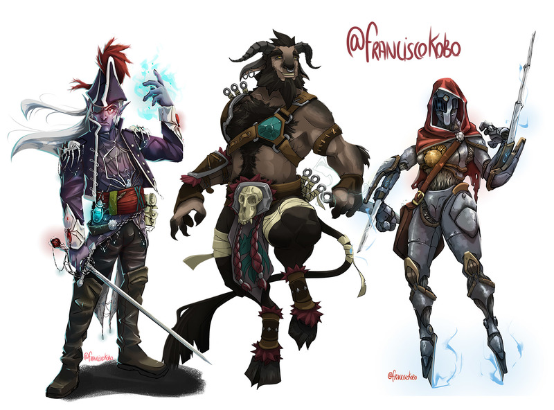 Full Character Design - Artists&Clients