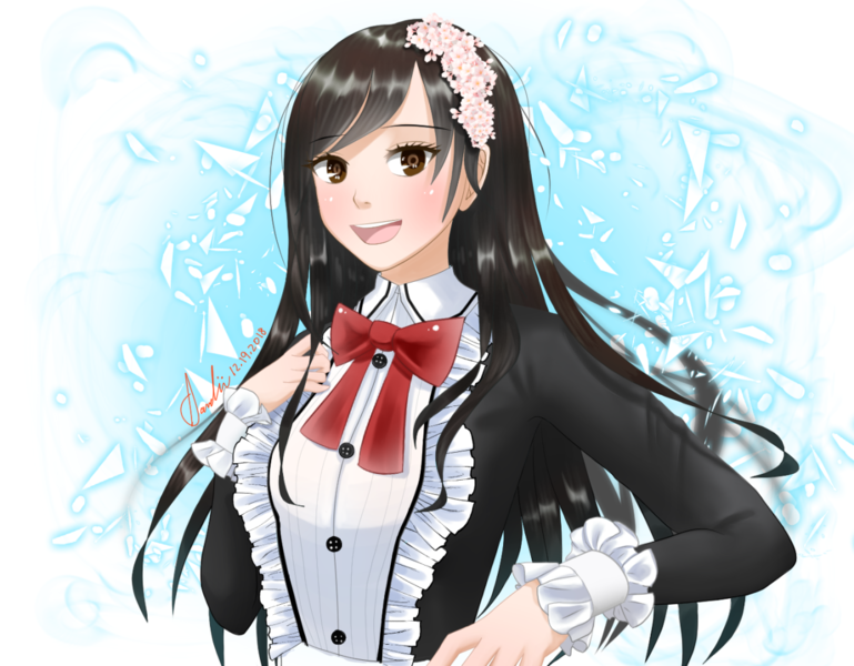 Sandii's Colored Anime Style Drawing (Half Body) - Artists&Clients