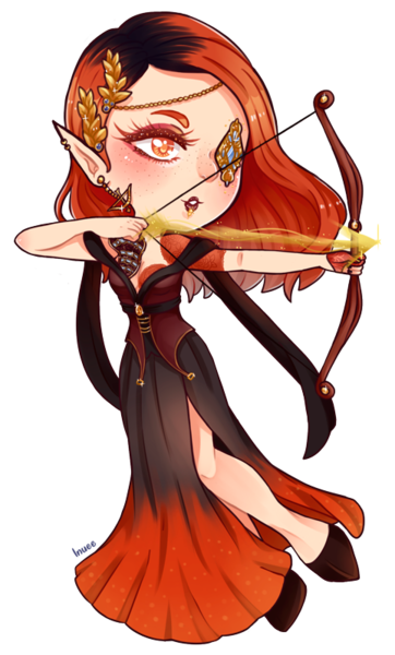 Semi-chibi simple colored - Artists&Clients