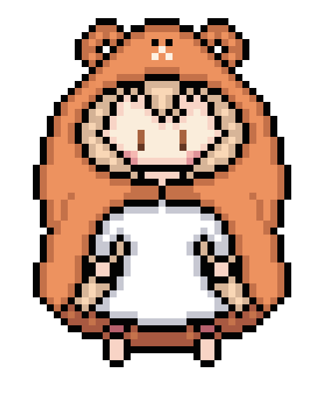 5 chibis pixel art - Artists&Clients