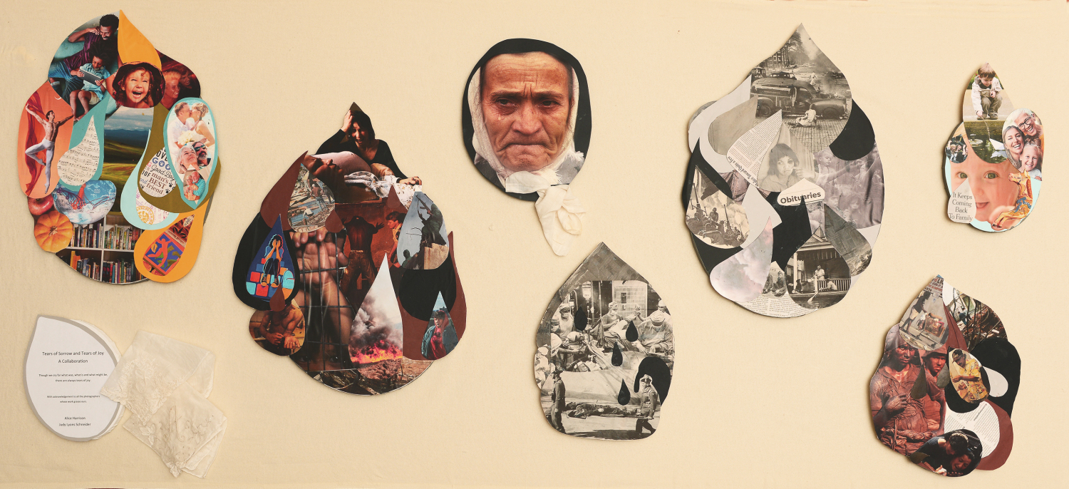 Paintings with Mixed Media Collage by Alice Harrison | Collaborations