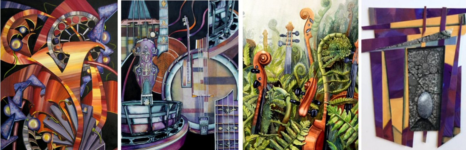 paintings by Katharine Cartwright