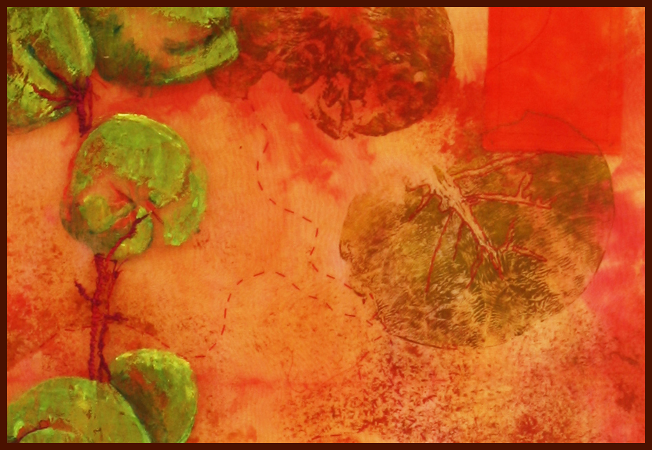 Andrea Huffman: Mixed Media Fiber Art
