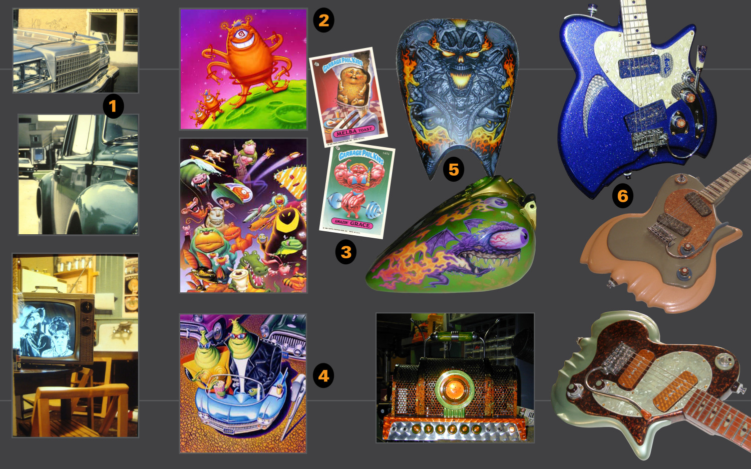 John Berg Painter of Abstract Magic Realism Landscape Paintings