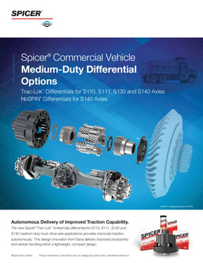 Commercial Vehicle Differentials for Medium Duty Axles | Spicer Parts