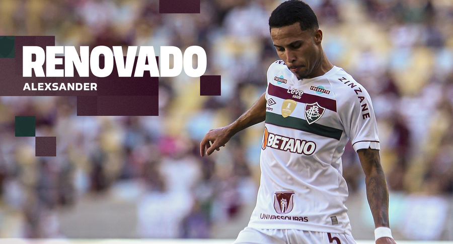 Fluminense acerta a prorrogação do contrato de Alexsander — Fluminense ...
