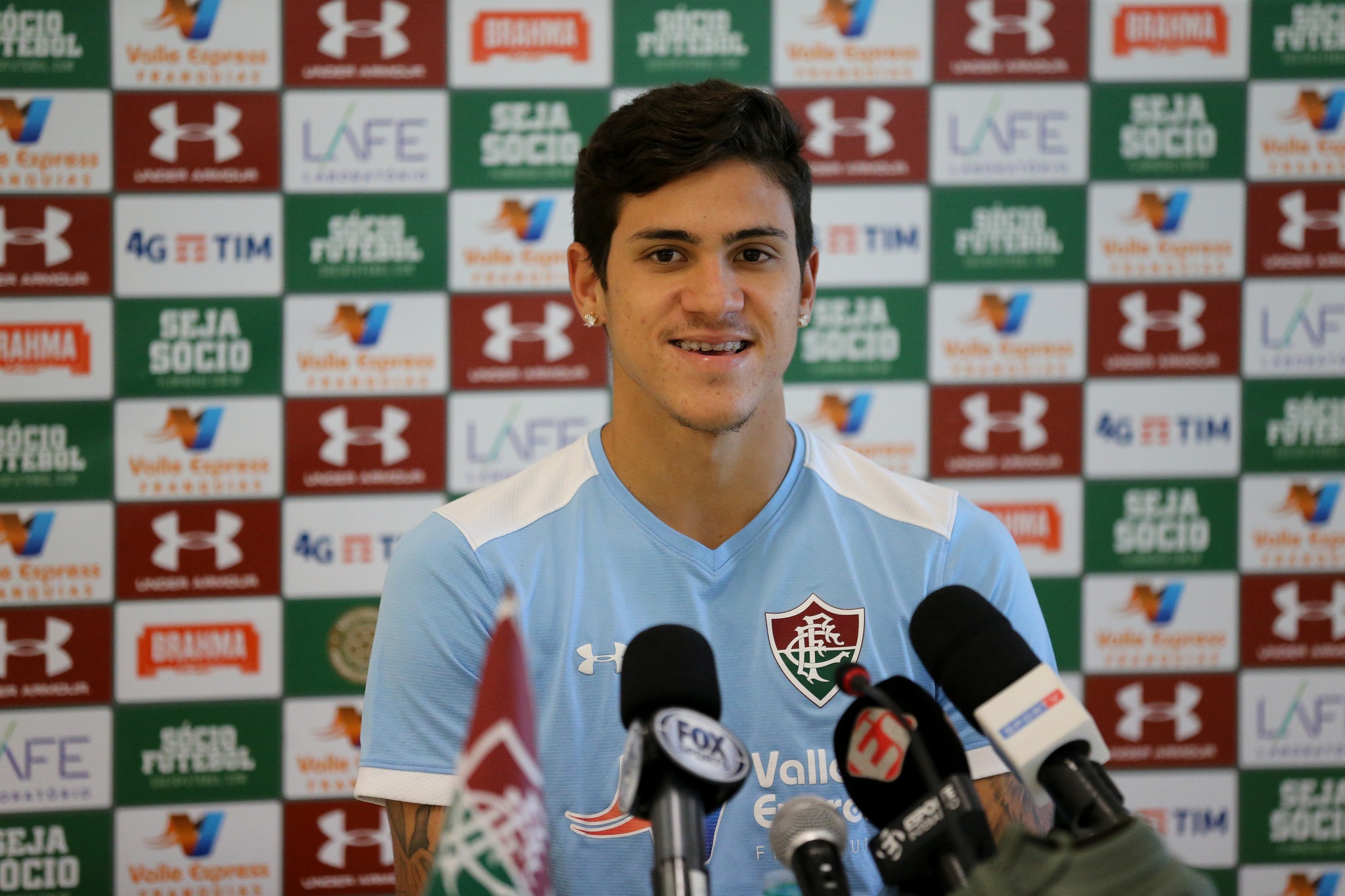 Pedro comemora rápida recuperação e afirma: "Estou 100%" — Fluminense ...