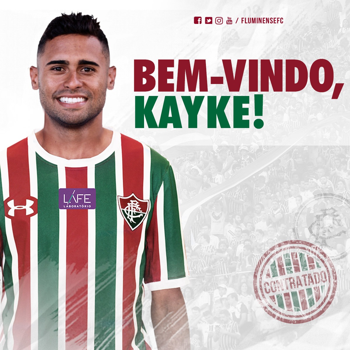 Fluminense acerta a contratação do atacante Kayke — Fluminense Football ...