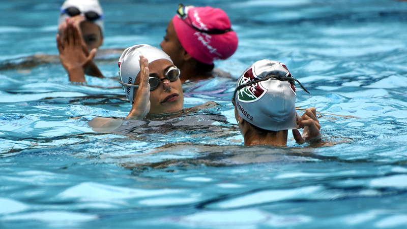 Nado artístico do Flu treina em Laranjeiras para Seletiva Nacional ...