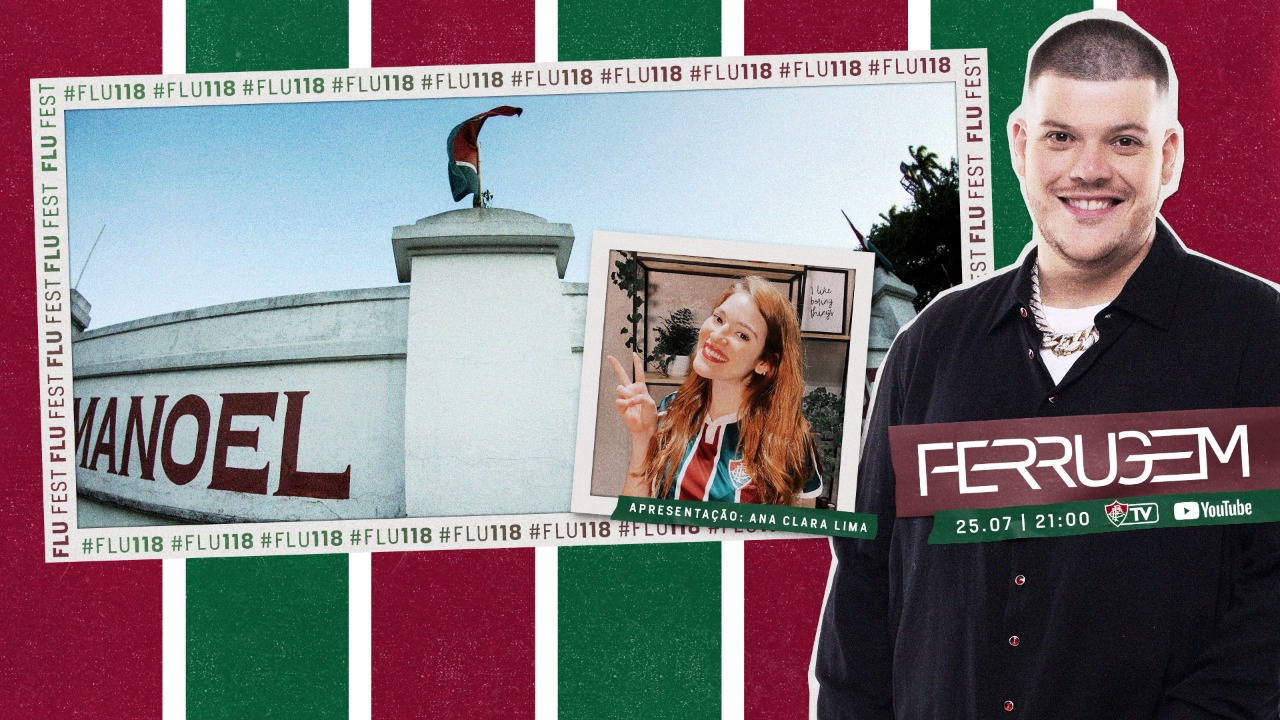 Fluminense comemora 118 anos com amistoso e show do Ferrugem pela FluTV ...