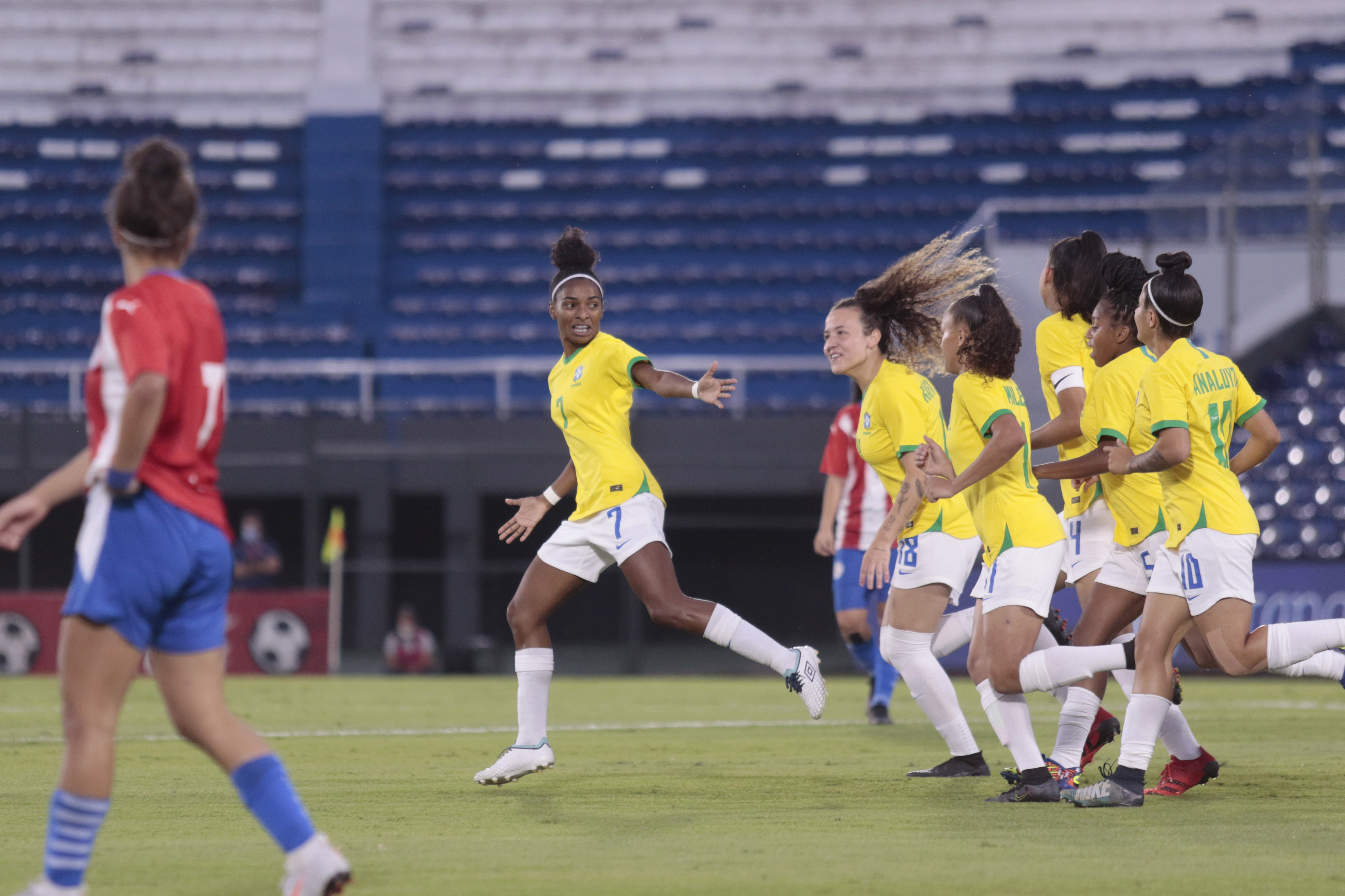 Seleção Sub-20 vence Paraguai com gol de Luany — Fluminense Football Club