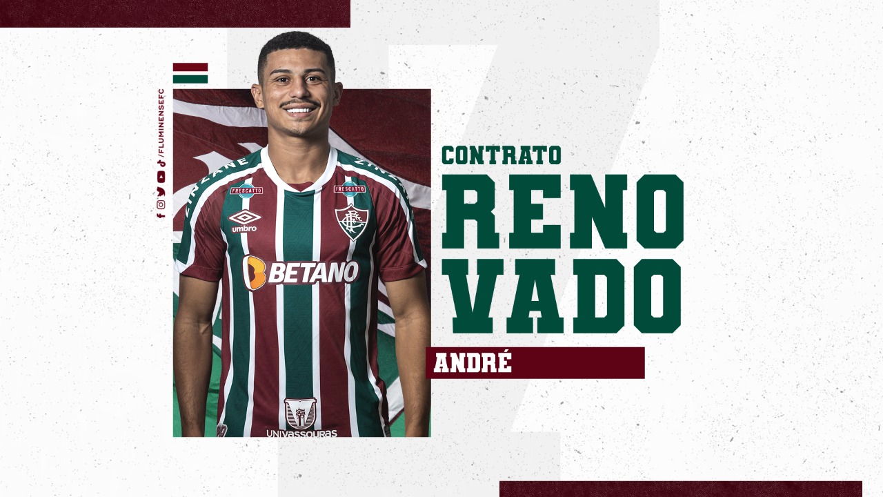 Fluminense renova com André — Fluminense Football Club