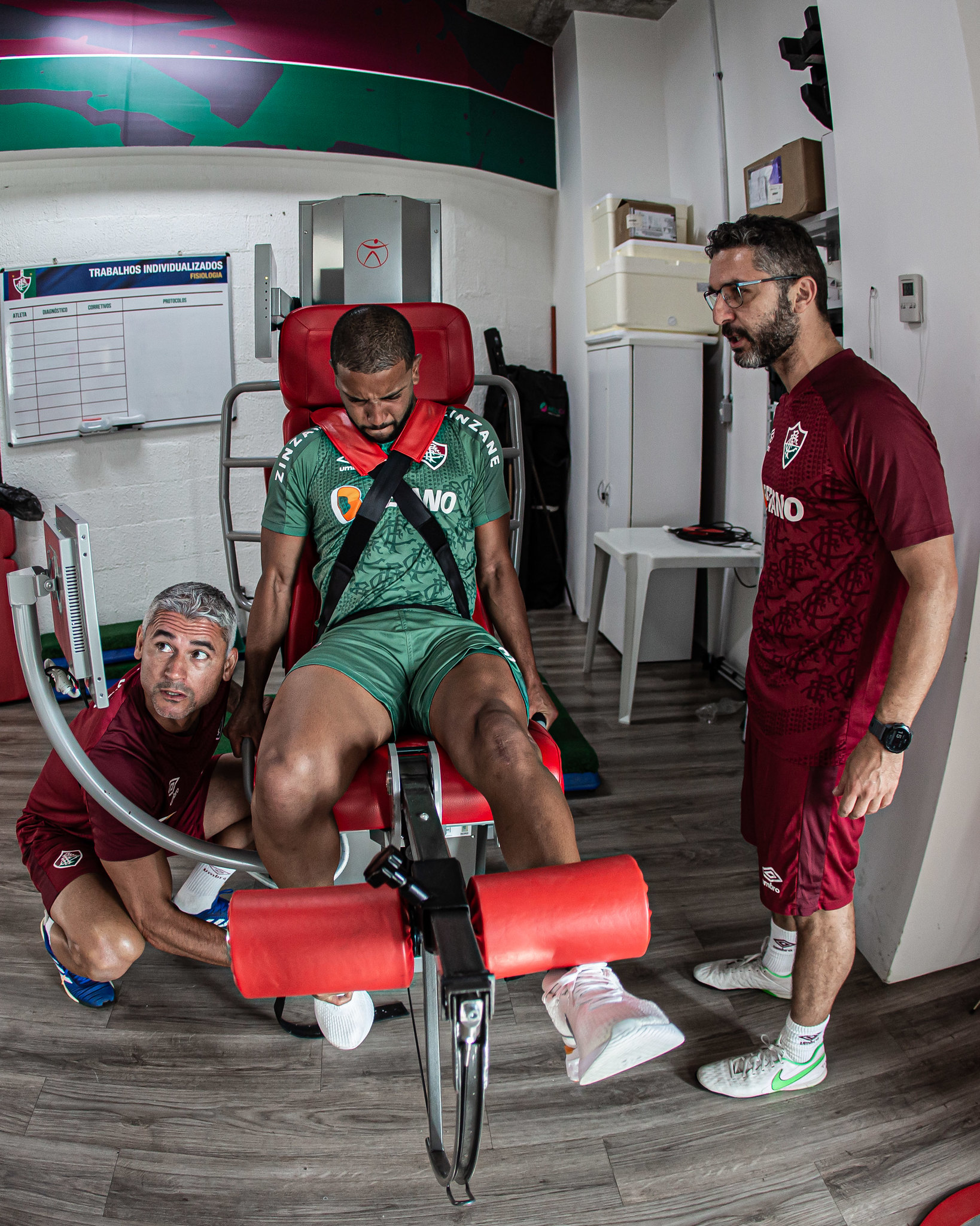 Fisiologista do Fluminense, Juliano Spineti explica testes e alta ...