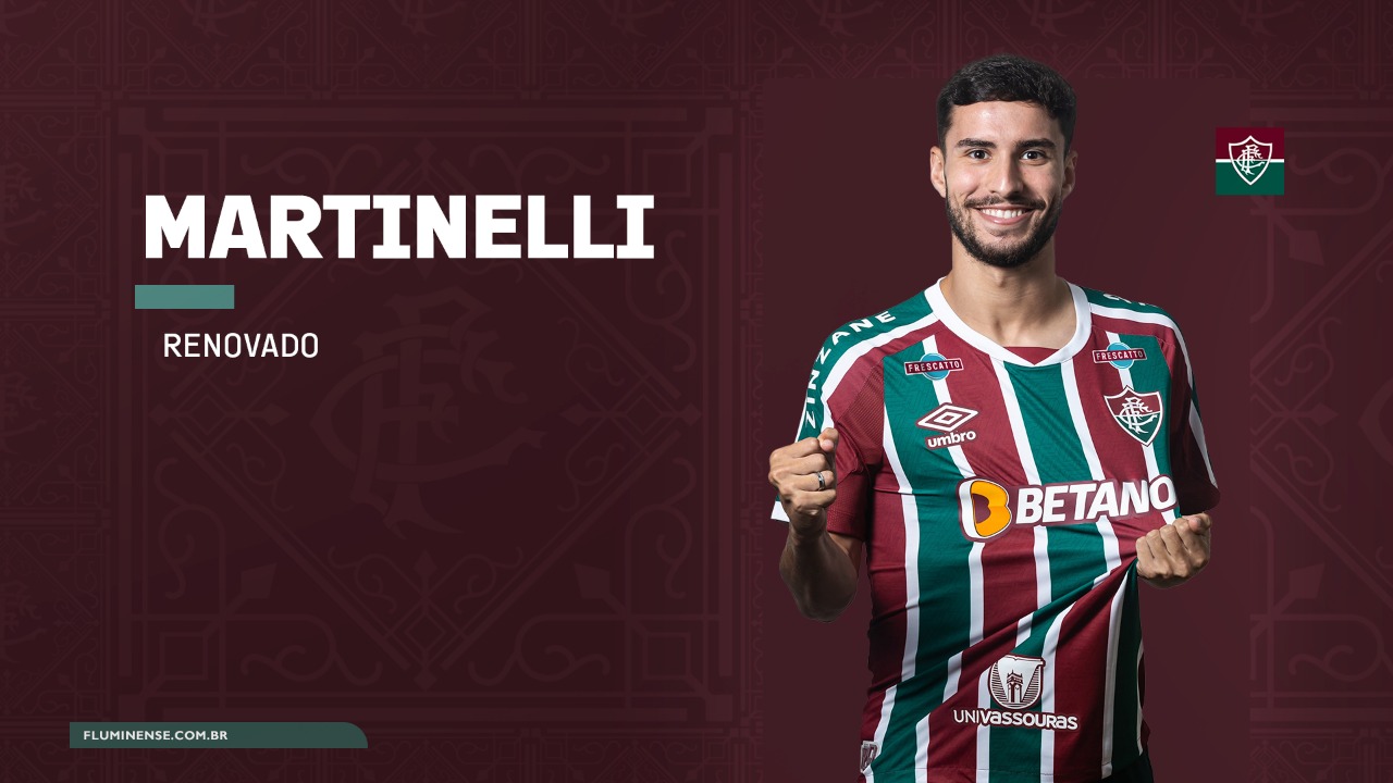 Fluminense renova com Martinelli — Fluminense Football Club