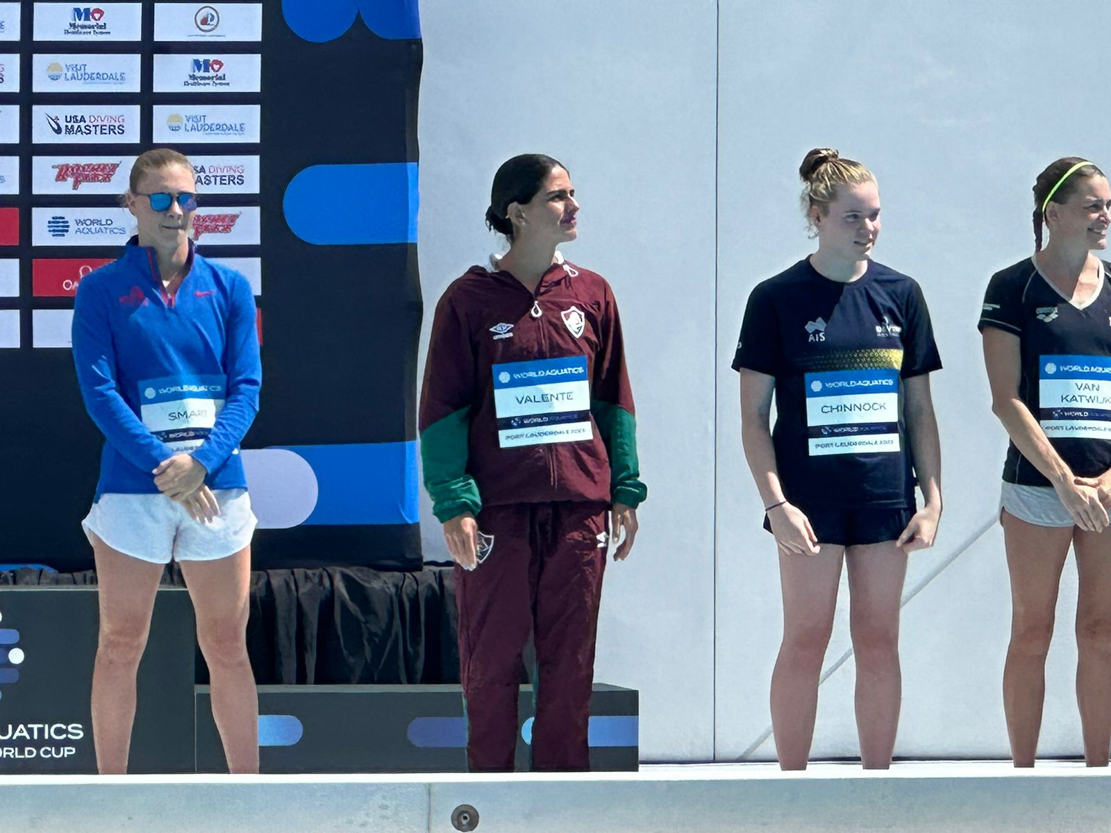 Paty Valente garante top 10 na Copa do Mundo de High Diving ...