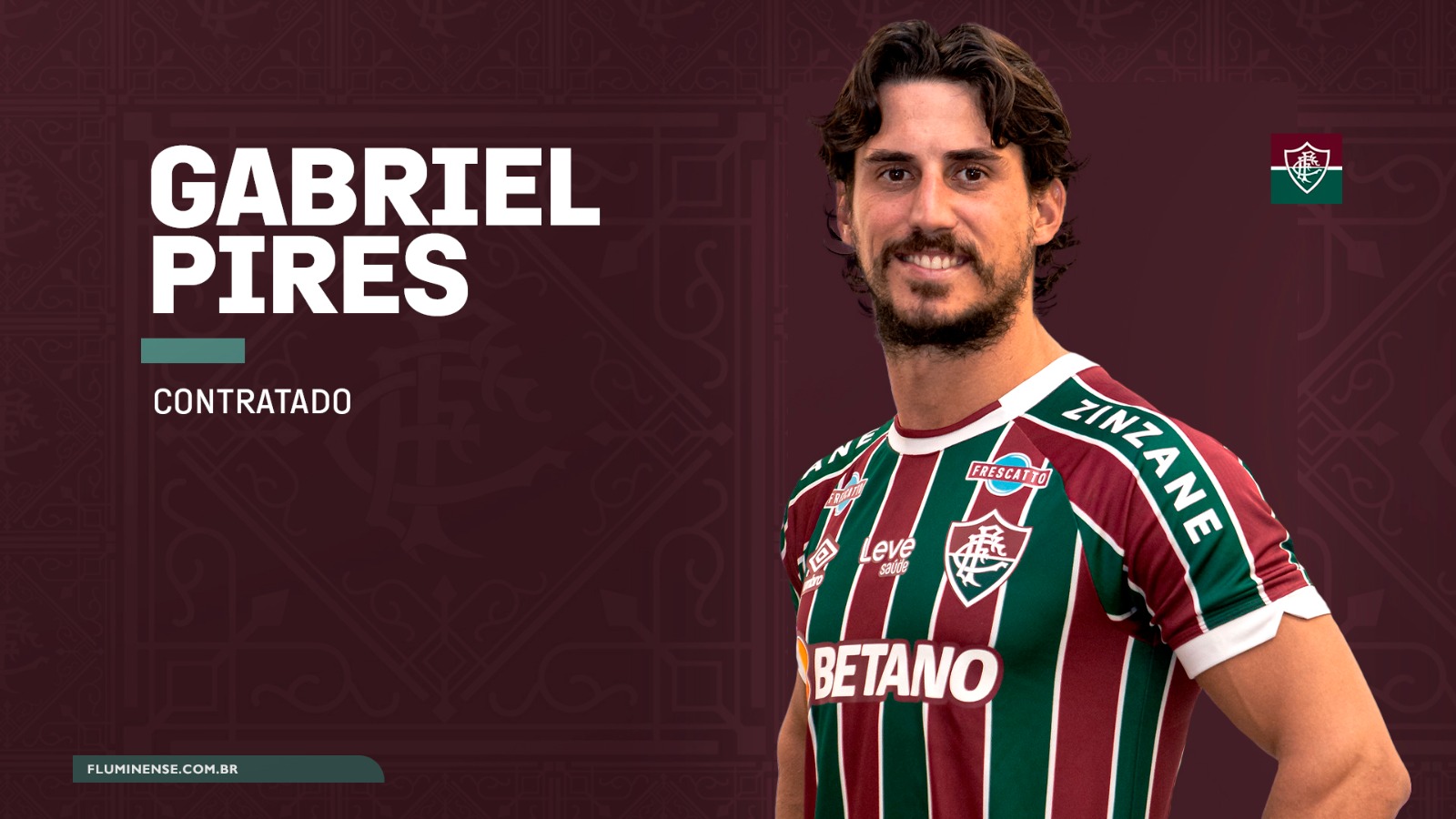 Fluminense acerta a contratação de Gabriel Pires — Fluminense Football Club