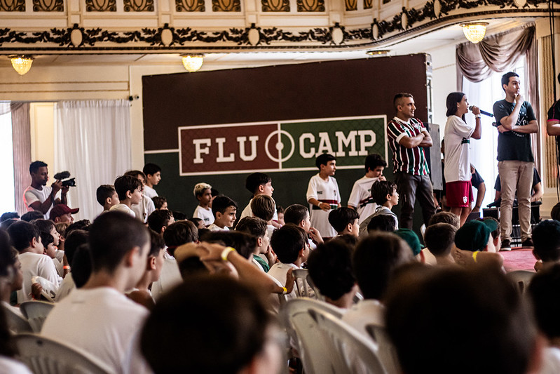 Edição 2024 da Flu Camp tem início com muitas atividades e animação em ...