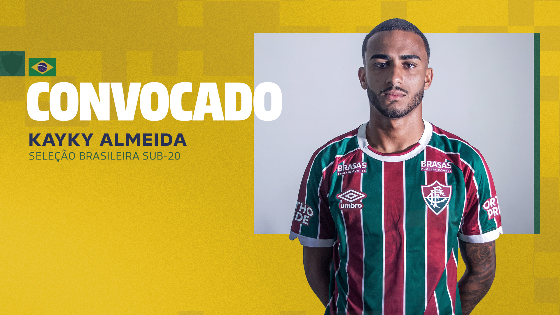Kayky Almeida é convocado pela primeira vez para Seleção Brasileira Sub ...