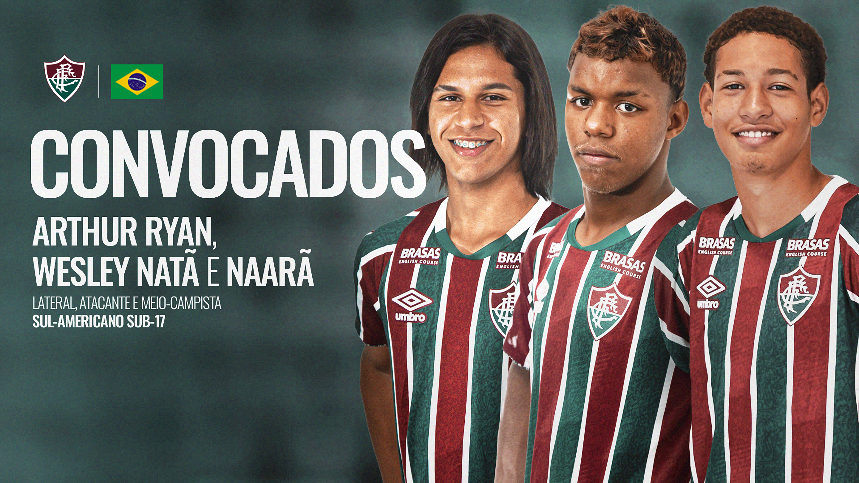 Seleção Brasileira convoca três Moleques de Xerém para Sul-Americano ...
