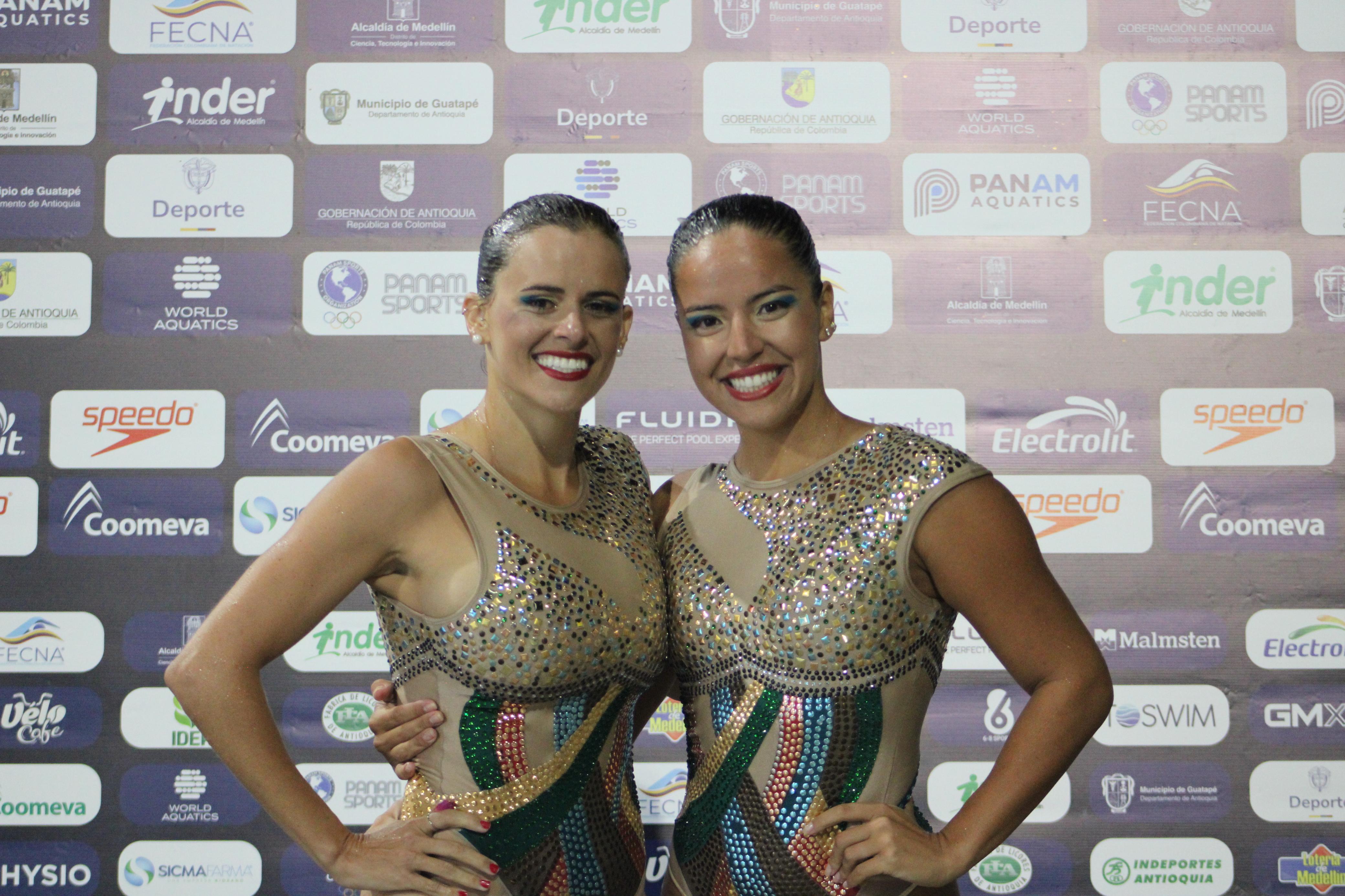 Dueto de nado artístico do Flu fica no top 10 do Pan de Esportes ...