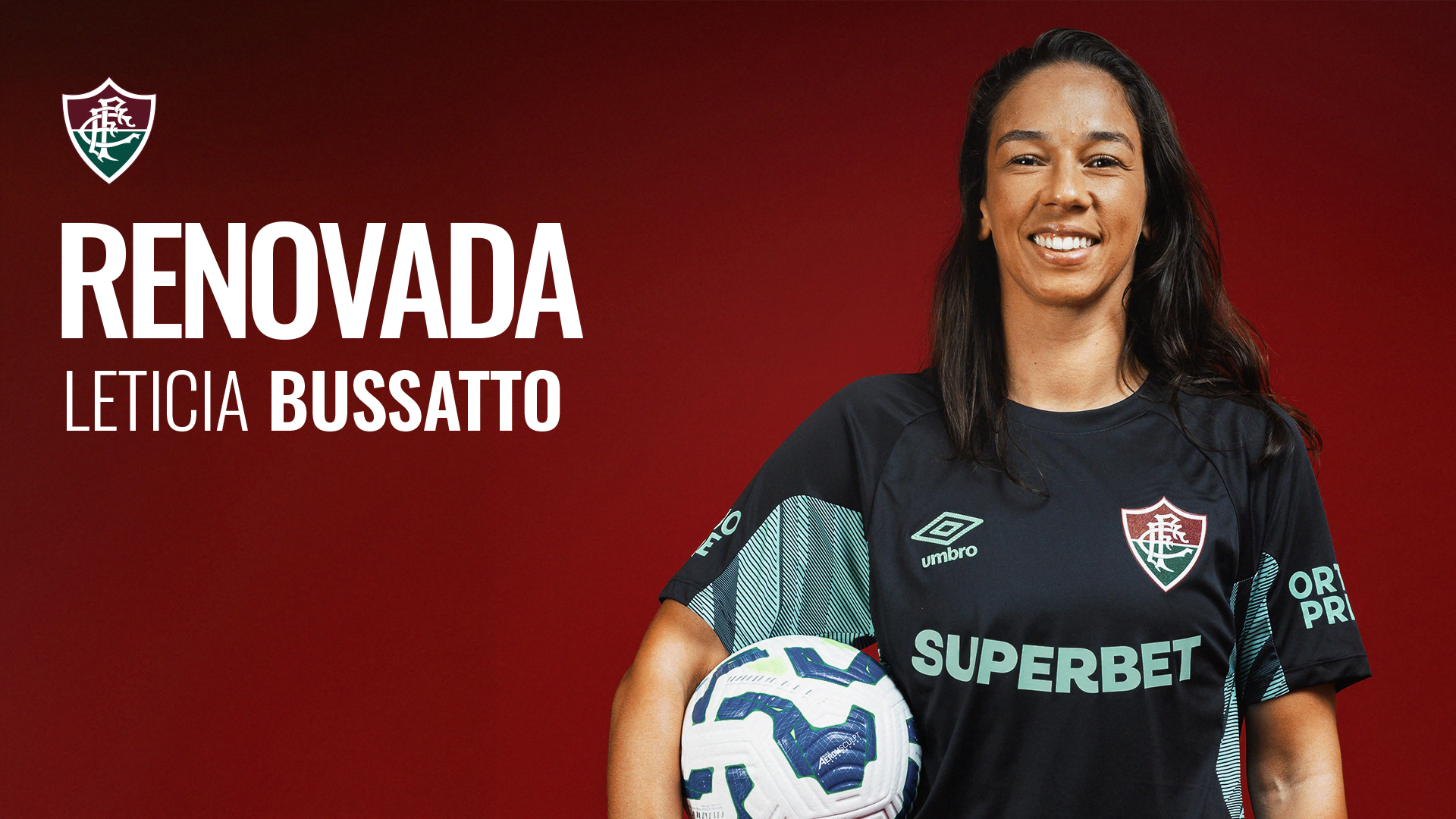 Fluminense acerta renovação de Leticia Bussatto — Fluminense Football Club
