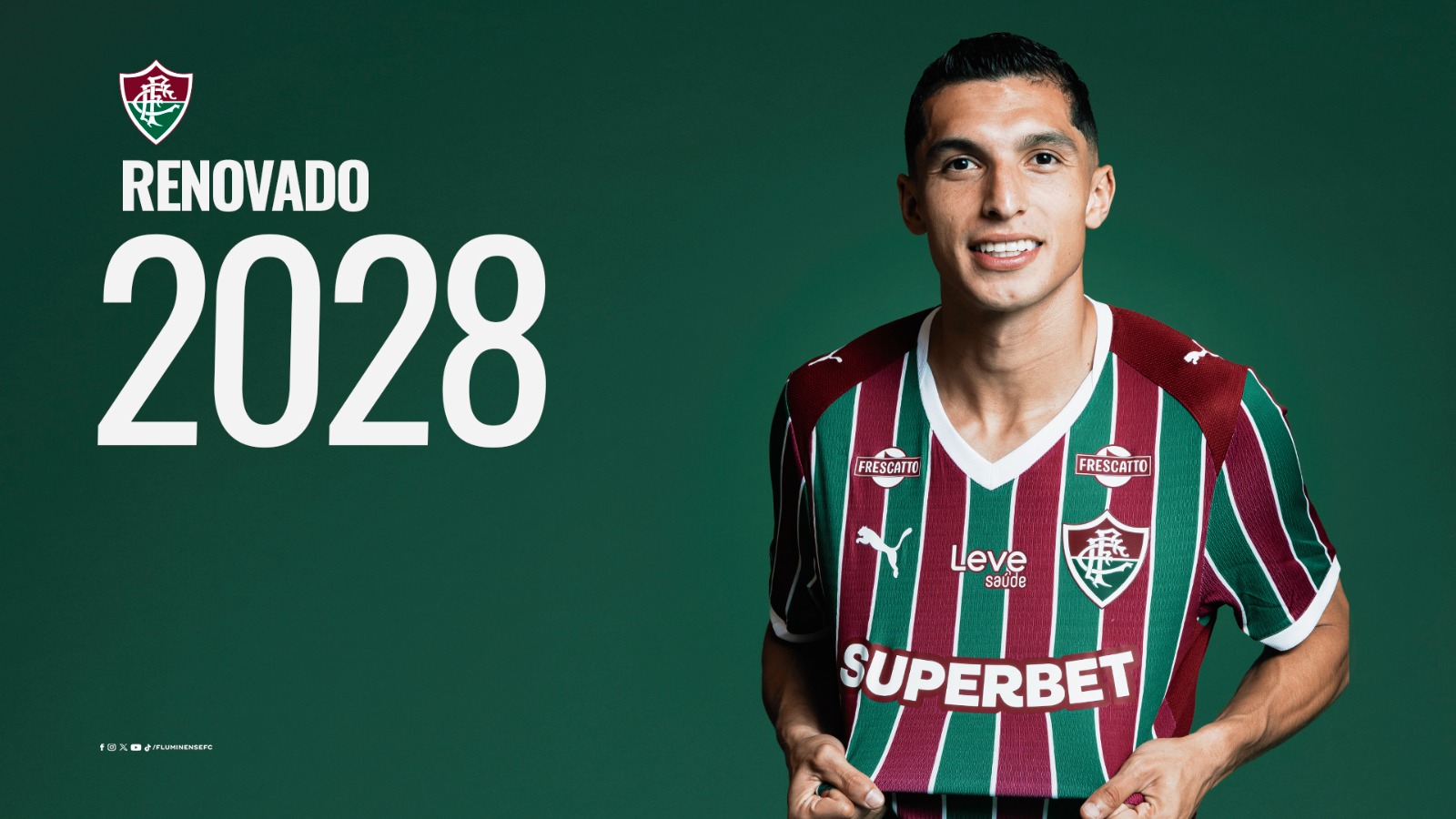 Fluminense acerta renovação do contrato de Kevin Serna — Fluminense ...