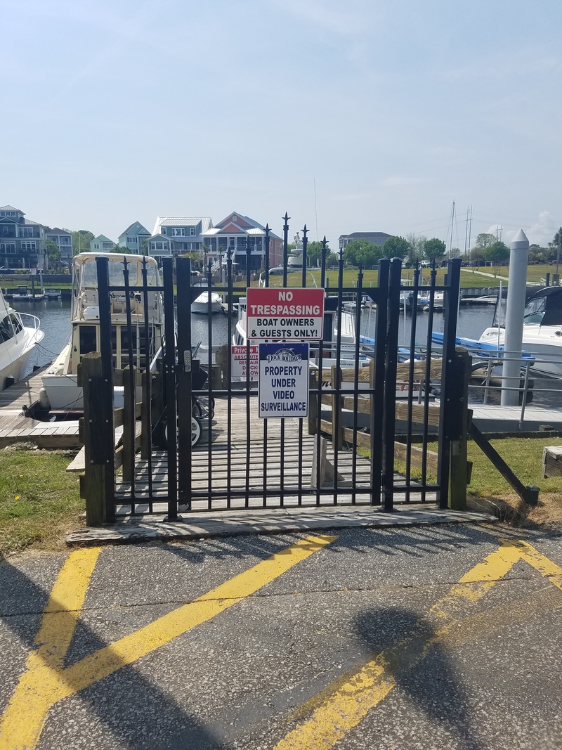 40' private boat slip in North Myrtle Beach, SC.