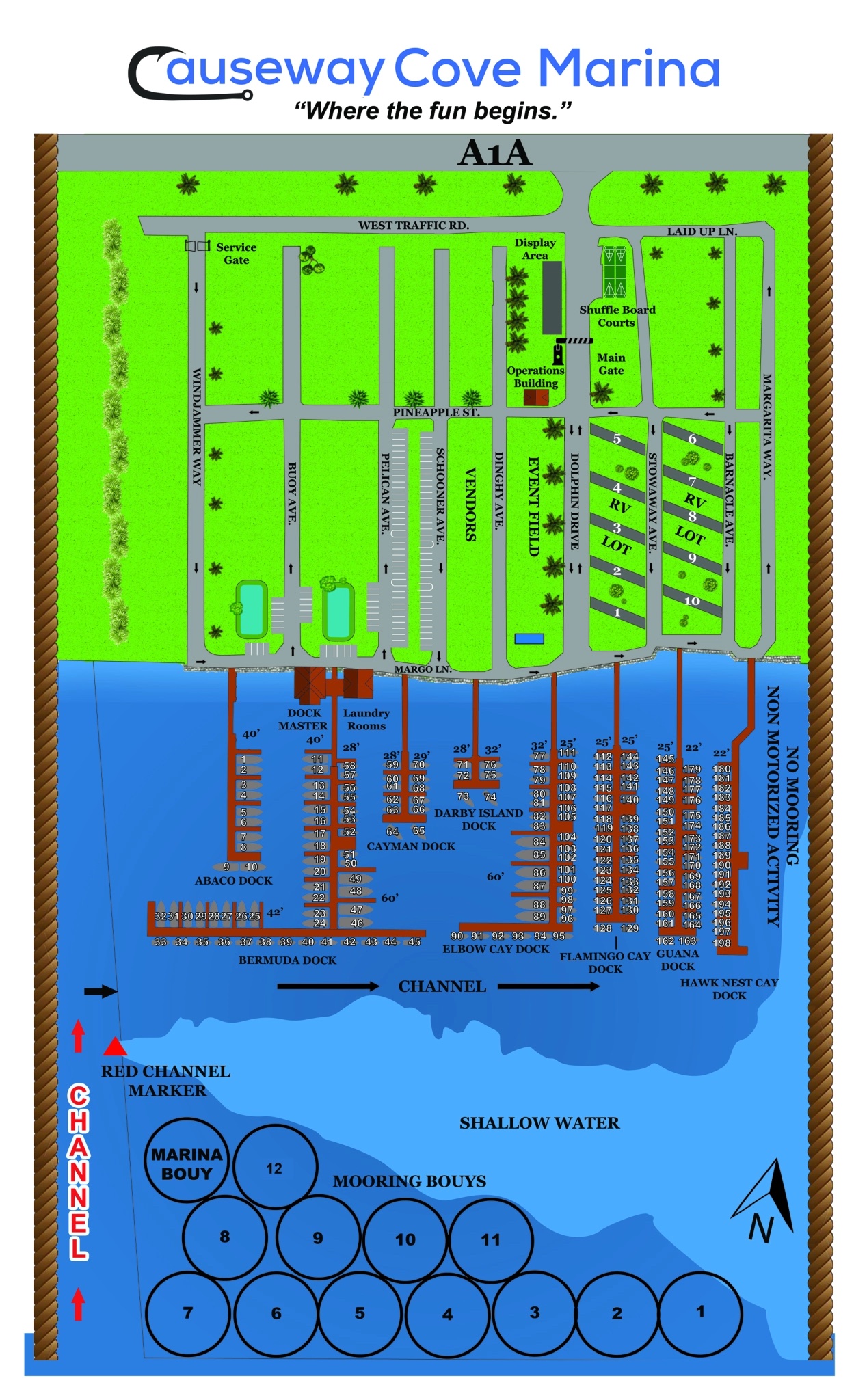 Causeway Cove Marina - Florida's East Coast - Snag-A-Slip