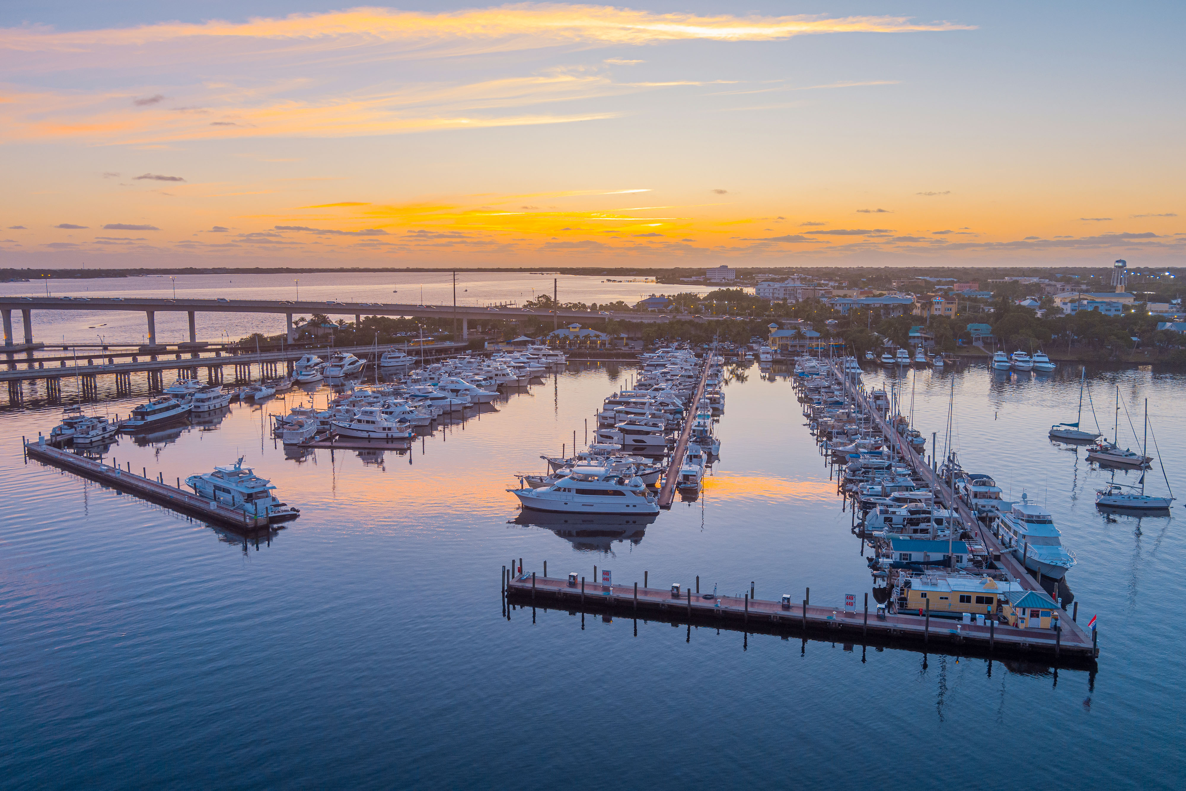 Sunset Bay Marina and Anchorage - St. Lucie River in Stuart, Florida ...