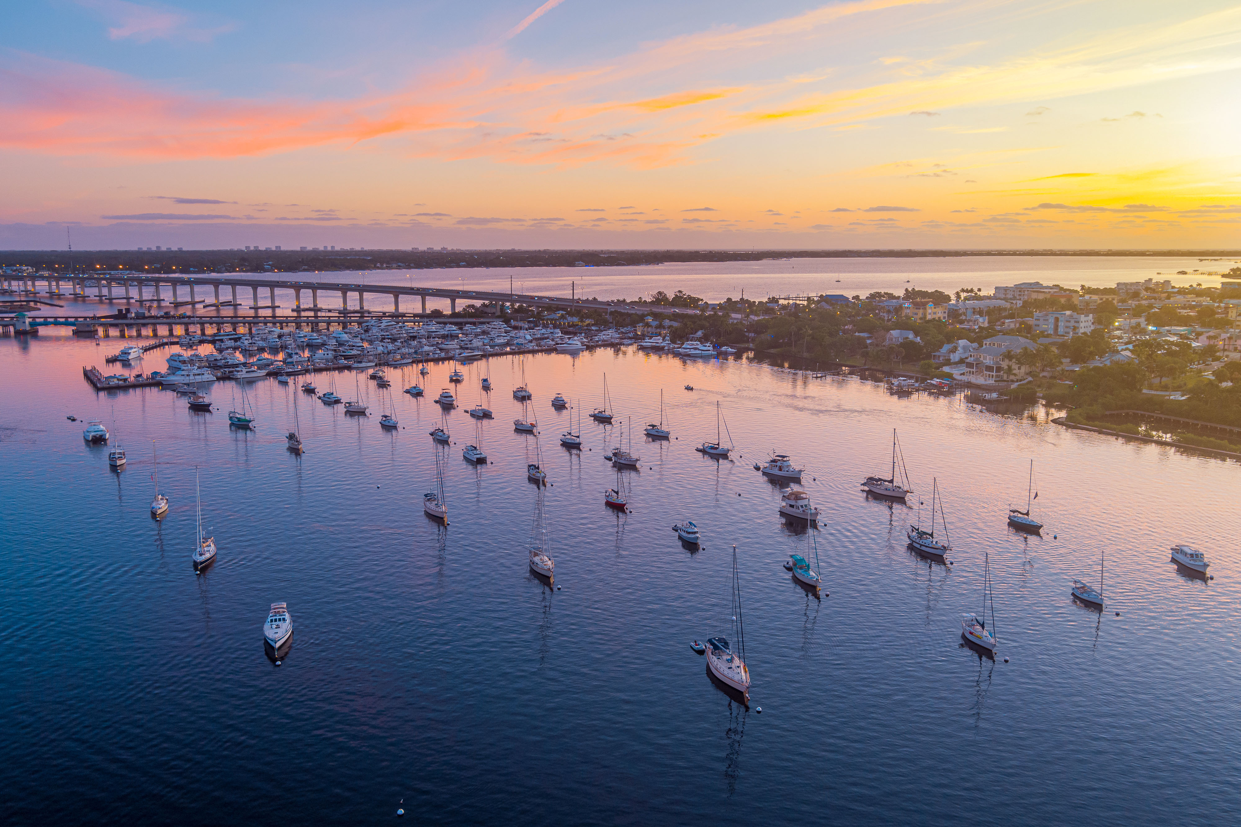Sunset Bay Marina and Anchorage - St. Lucie River in Stuart, Florida - Snag-A-Slip