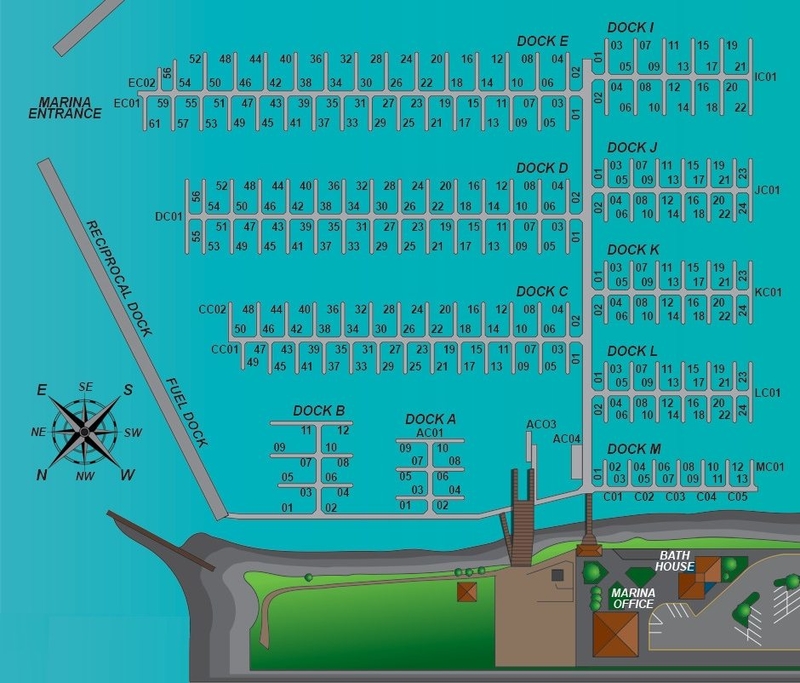 Private double 45' boat slip available for sale in Blaine, WA - Snag-A-Slip