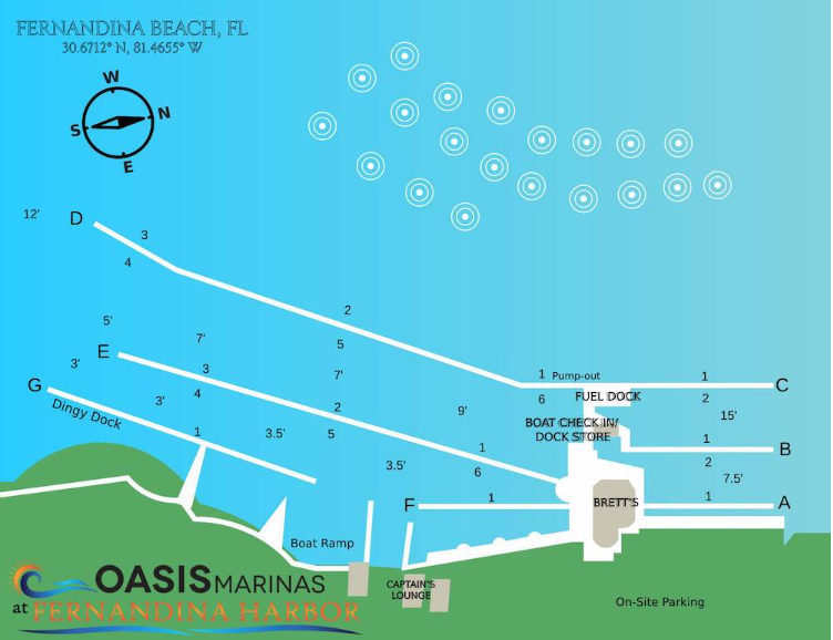 Fernandina Harbor Marina | Fernandina Beach, Florida | Snag-A-Slip