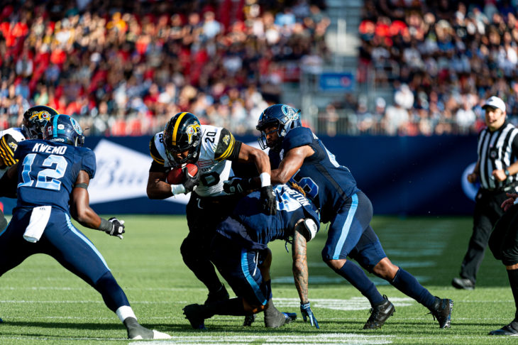 Scoring that First CFL Touchdown - Hamilton Tiger-Cats