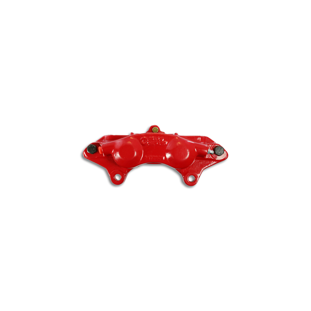 1965-1982 C3 Corvette Rebuilt Red Powder Coated Brake Caliper - O-Rings ...